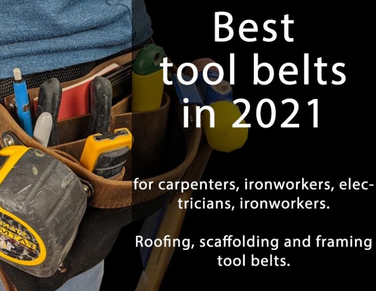 Best carpenter's tool belt, belts for electricians, ironworkers and others
